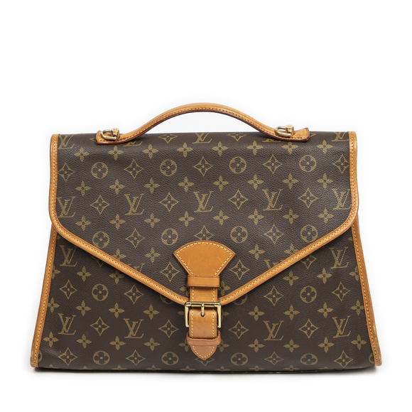 Louis Vuitton | Bags | Louis Vuitton Bel Air In Brown Monogram Canvas ...
